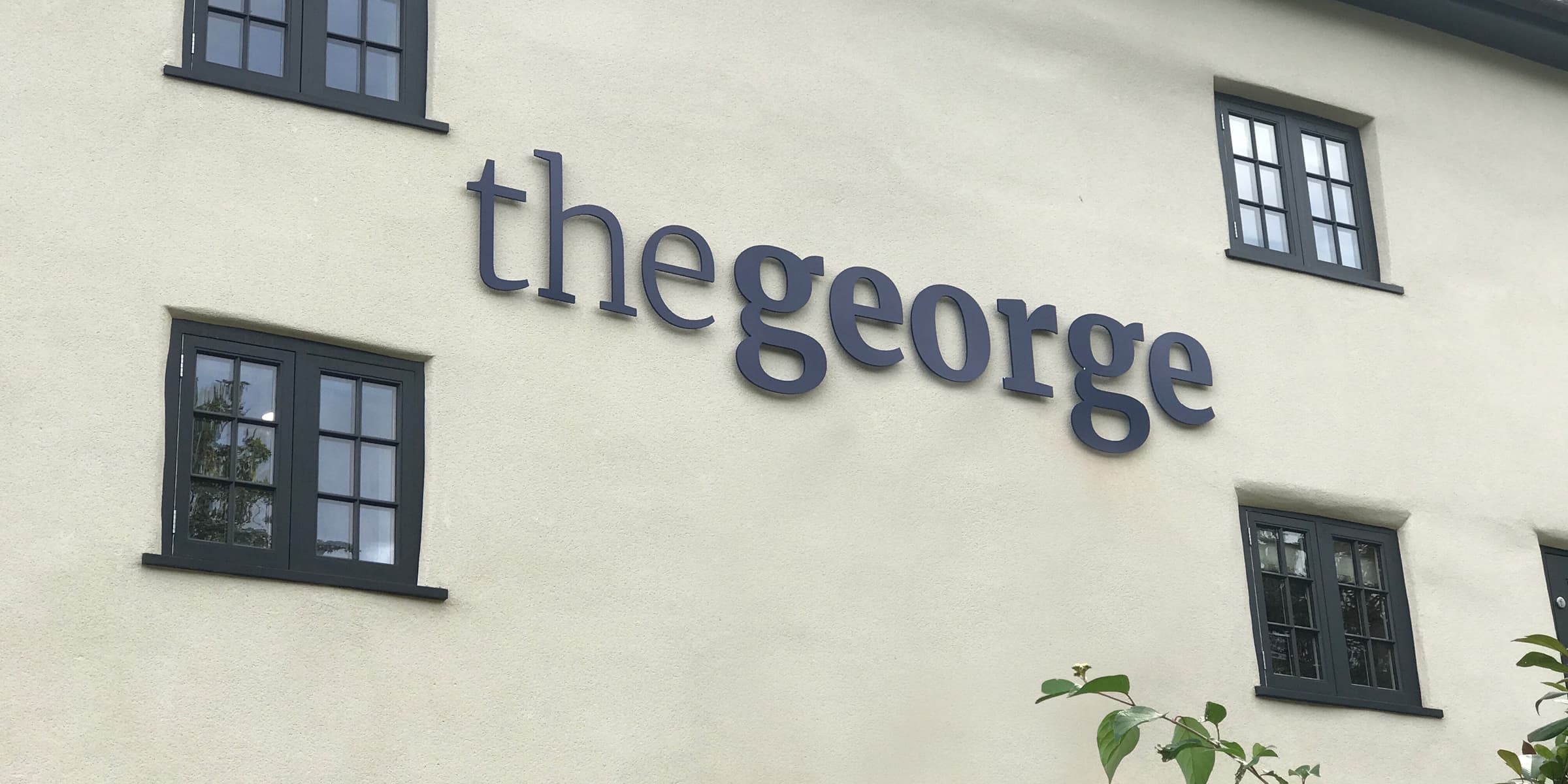 the-george-great-oxendon-outdoor-sign - The George